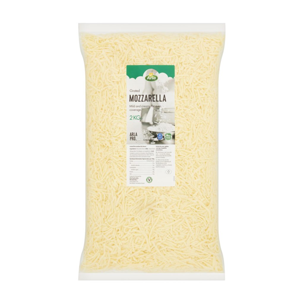 Arla Pro Mozzarella Block 8×2.3kg – Fayrefield Foodservice